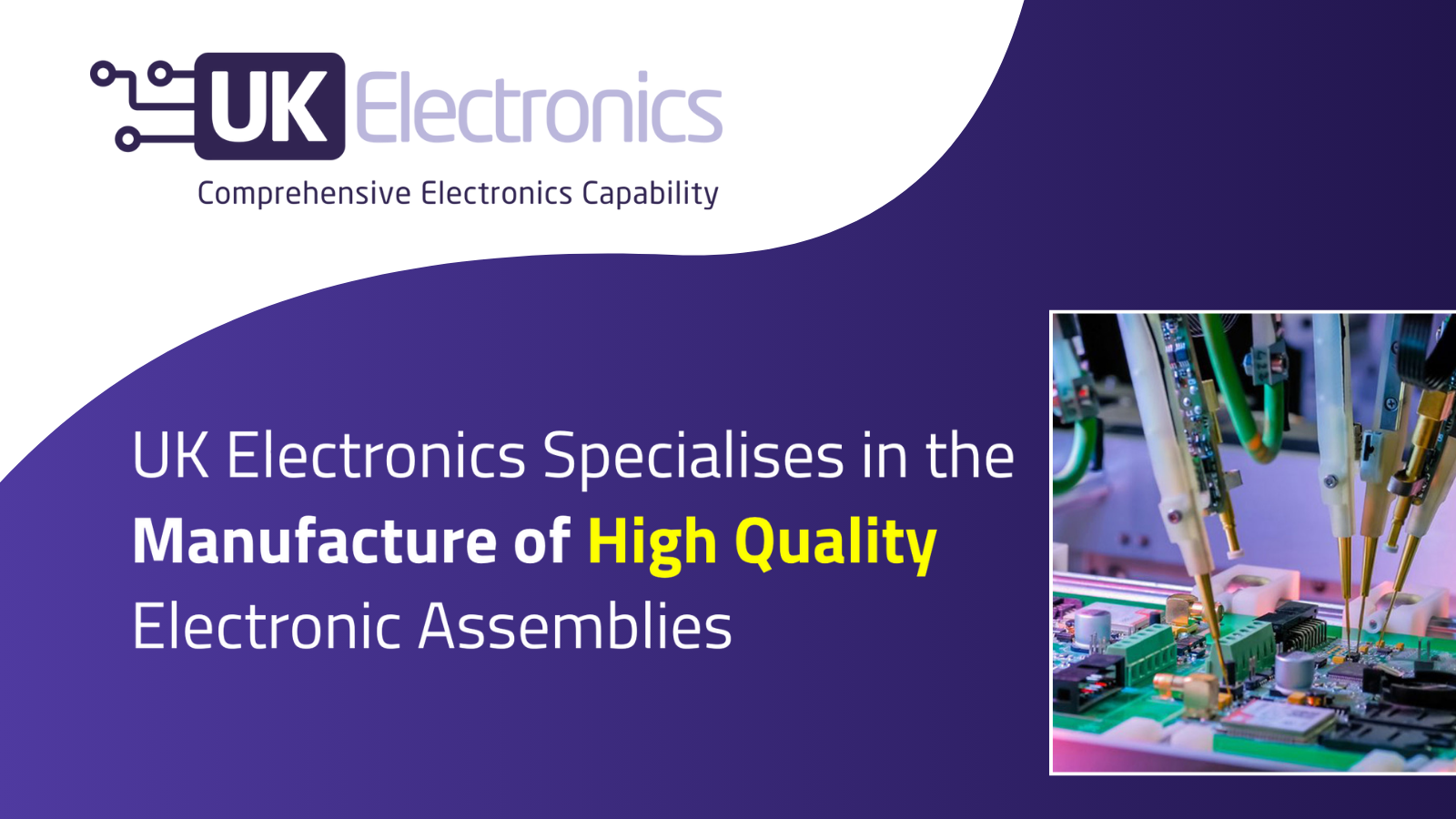 UK Electronics | High-Quality Electronic Assemblies
